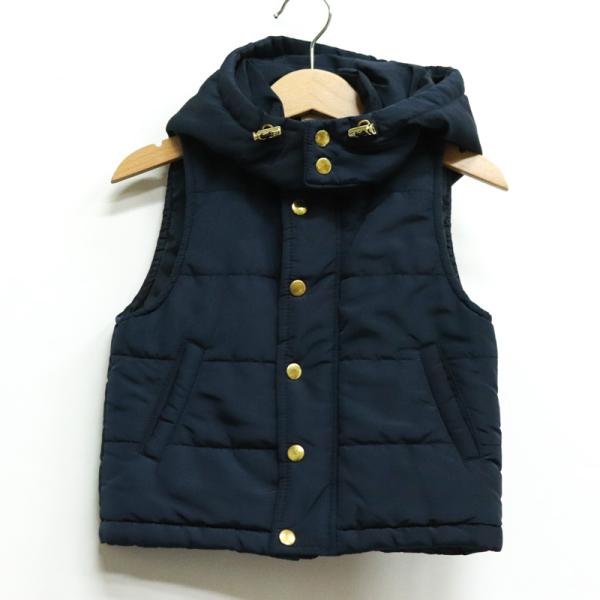 ■商品情報[管理番号]cu0595[ブランド]プティマイン（petit main）[対象]ベビー 女の子用[カラー]ネイビー[素材]素材タグを撮影しておりますので、ご確認下さいませ。[表記サイズ]S[サイズ]肩幅：約23cm着丈：約33cm...