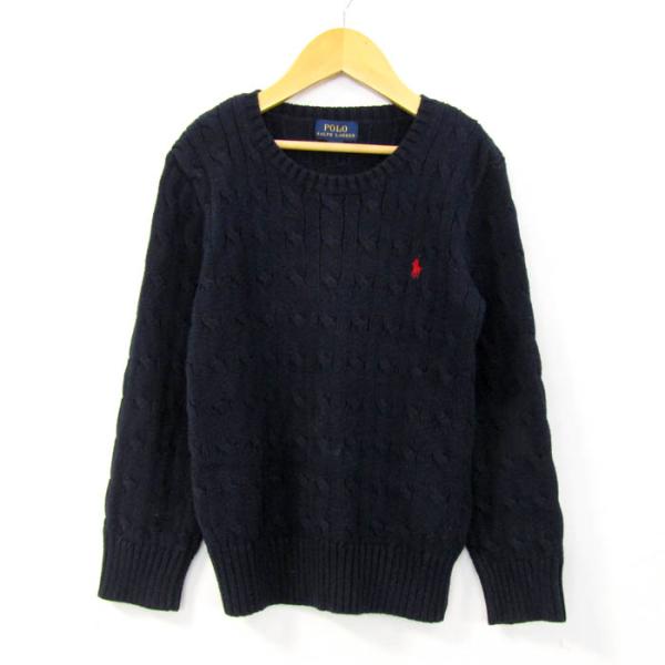 ■商品情報[管理番号]md55991[ブランド]ポロ・ラルフローレン（POLO RALPH LAUREN）[対象]キッズ 男の子用[カラー]ネイビー[素材]素材タグを撮影しておりますので、ご確認くださいませ。[表記サイズ]120[付属品]な...