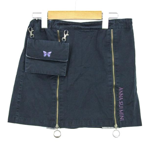 ■商品情報[管理番号]md56410[ブランド]アナスイミニ（ANNA SUI mini）[対象]キッズ 女の子用[カラー]ネイビー[素材]素材タグを撮影しておりますので、ご確認下さいませ。[表記サイズ]140(11)[付属品]なし[状態・...