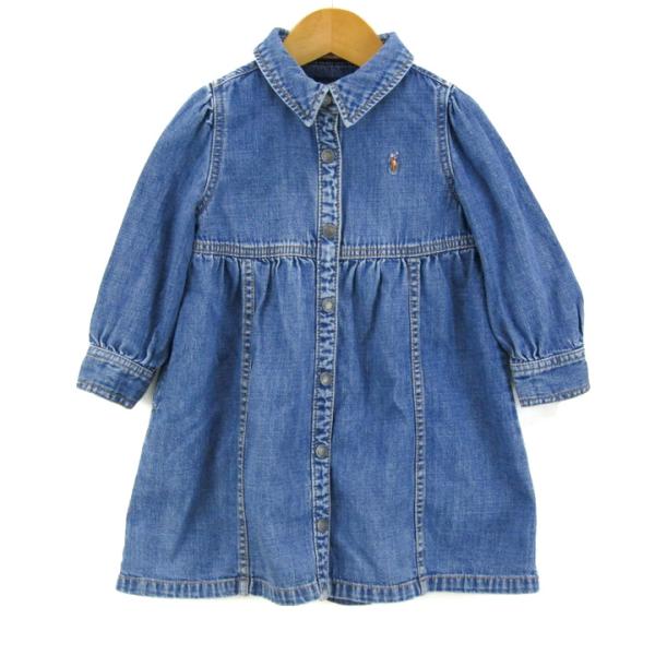 ■商品情報[管理番号]md58133[ブランド]ラルフローレン（RALPH LAUREN）[対象]ベビー 女の子用[カラー]ブルー[素材]素材タグを撮影しておりますので、ご確認下さいませ。[表記サイズ]90[付属品]なし[状態・コンディショ...