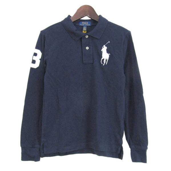 ■商品情報[管理番号]md58878[ブランド]ポロ・ラルフローレン（POLO RALPH LAUREN）[対象]キッズ 男の子用[カラー]ネイビー×ホワイト[素材]素材タグを撮影しておりますので、ご確認くださいませ。[表記サイズ]M(10...