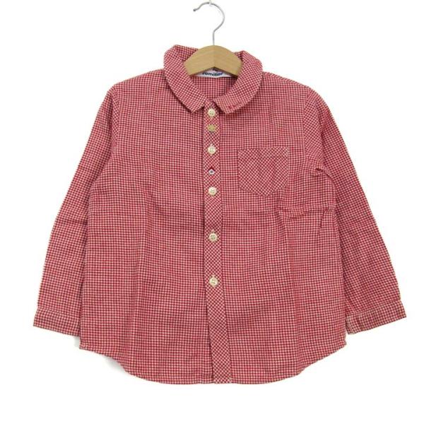 ■商品情報[管理番号]md59358[ブランド]ファミリア（Familiar）[対象]キッズ 女の子用[カラー]レッド×ホワイト[素材]素材タグを撮影しておりますので、ご確認くださいませ。[表記サイズ]110[付属品]なし[状態・コンディシ...
