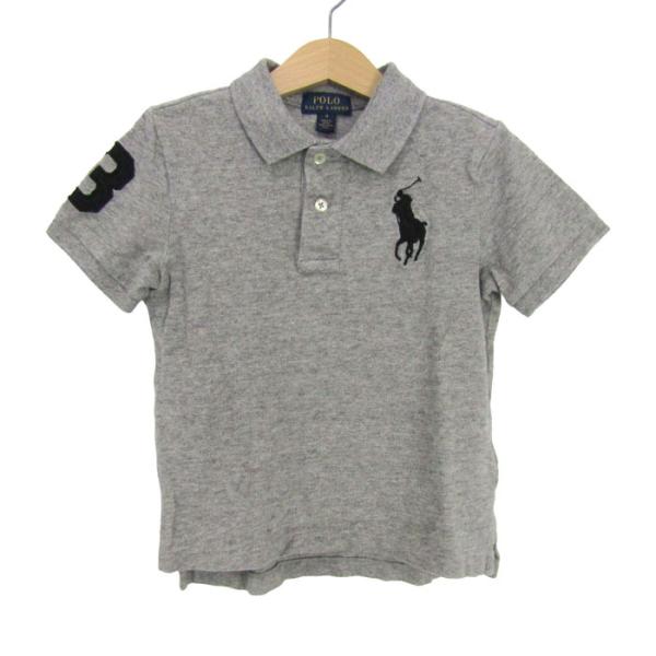 ■商品情報[管理番号]md59525[ブランド]ポロ・ラルフローレン（POLO RALPH LAUREN）[対象]キッズ 男の子用[カラー]グレー[素材]素材タグを撮影しておりますので、ご確認下さいませ。[表記サイズ]4[付属品]なし[状態...