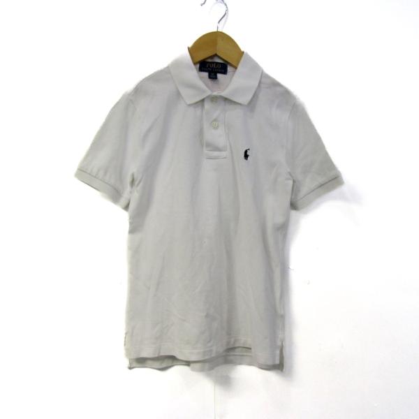 ■商品情報[管理番号]md59968[ブランド]ポロ・ラルフローレン（POLO RALPH LAUREN）[対象]キッズ 男の子用[カラー]ホワイト[素材]素材タグを撮影しておりますので、ご確認くださいませ。[表記サイズ]S/P(8)[付属...