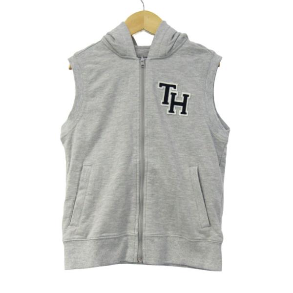 ■商品情報[管理番号]md60002[ブランド]トミーヒルフィガー（TOMMY HILFIGER）[対象]キッズ 男の子用[カラー]グレー[素材]素材タグを撮影しておりますので、ご確認下さいませ。[表記サイズ]128[付属品]なし[状態・コ...