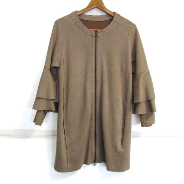 ■商品情報[管理番号]mj47644[対象]レディース[カラー]ベージュ[素材]素材タグを撮影しておりますので、ご確認下さいませ。[表記サイズ]F[サイズ]着丈：約71cm身幅：約45cm裄丈：約56cm[付属品]なし[状態・コンディション...