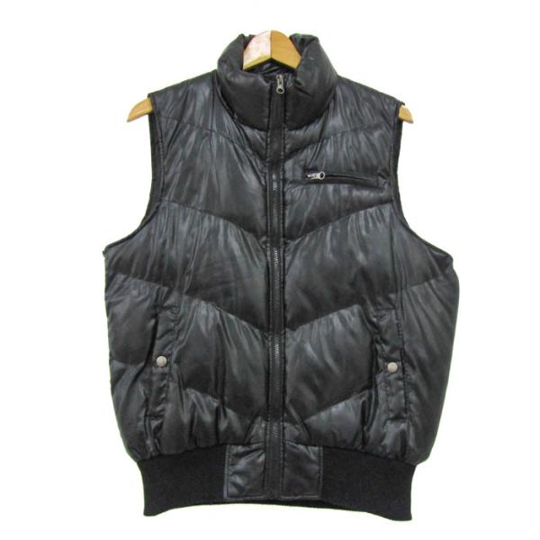 ■商品情報[管理番号]mj47735[対象]メンズ[カラー]ブラック[素材]素材タグを撮影しておりますので、ご確認下さいませ。[表記サイズ]M[サイズ]肩幅：約38cm着丈：約61cm身幅：約51cm[付属品]なし[状態・コンディション]ラ...