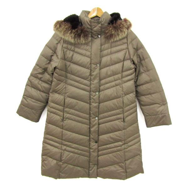 ■商品情報[管理番号]mj48002[対象]レディース[カラー]カーキ[素材]素材タグを撮影しておりますので、ご確認くださいませ。[表記サイズ]38[サイズ]肩幅：約38cm着丈：約100cm身幅：約48cm袖丈：約58cm[付属品]なし[...