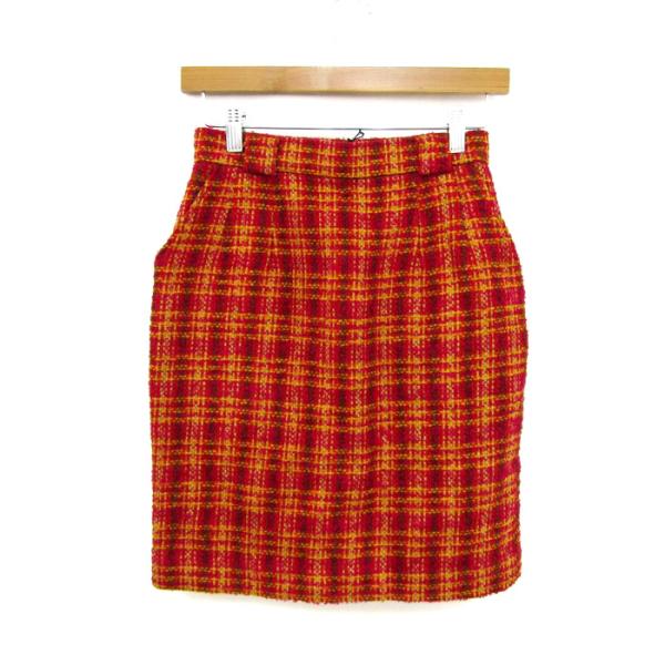 ■商品情報[管理番号]rs20831[対象]レディース[カラー]レッド×オレンジ[素材]素材タグを撮影しておりますので、ご確認くださいませ。[表記サイズ]M[サイズ]総丈：約50cmウエスト：約64cmヒップ：約43cm[付属品]なし[状態...