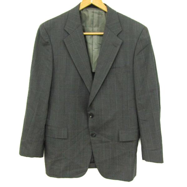 ■商品情報[管理番号]rs25663[対象]メンズ[カラー]グレー[素材]素材タグを撮影しておりますので、ご確認下さいませ。[表記サイズ]94-82-175A6[サイズ]肩幅：約44cm着丈：約77cm身幅：約53cm袖丈：約58cm[付属...