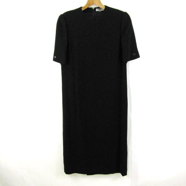 ■商品情報[管理番号]rs28670[対象]レディース[カラー]ブラック[素材]素材タグを撮影しておりますので、ご確認くださいませ。[表記サイズ]9A3[サイズ]肩幅：約37cm着丈：約109cm身幅：約45cm袖丈：約28cm[付属品]な...