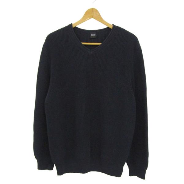■商品情報[管理番号]rs48048[ブランド]ヒューゴボス（HUGO BOSS）[対象]メンズ[カラー]ネイビー[素材]素材タグを撮影しておりますので、ご確認下さいませ。[表記サイズ]フリー[サイズ]肩幅：約44cm着丈：約68cm身幅：...