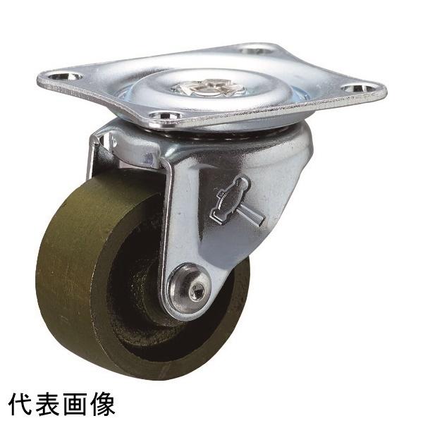 ■仕様・規格車輪径D(Φmm)：32許容荷重(daN)：20取付高(mm)：42取付寸法(mm)：30×24取付穴径(mm)：4.2取付座(mm)：38×32車輪幅(mm)：14形状：自在車材質(車輪)：イモノ一体車輪金具仕上：三価クロム化...