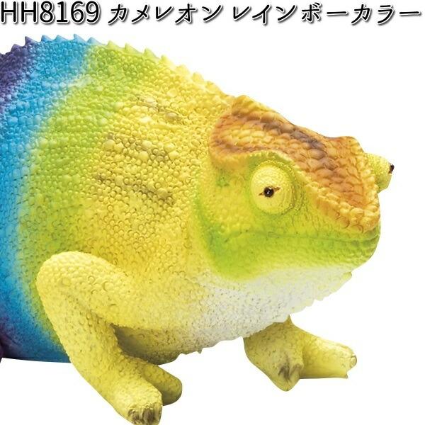 HH8169 カメレオン レインボーカラー オーナメント エイチツーオー HH-8169【メーカー直送】【代引き/同梱不可】インテリア　園芸　置物