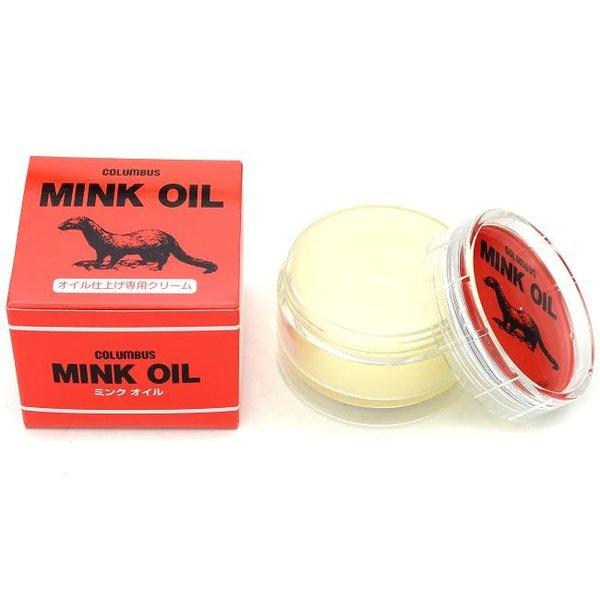 COLUMBUS　コロンブス　ミンクオイルビン　45g【お取り寄せ製品】【靴クリーム 靴用ワックス】