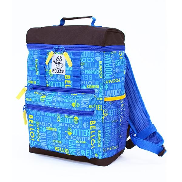 スクエア型でたっぷり入るリュックサック。前身頃にリフレクターワッペン付きで暗い夜道も安心！大きなフロントポケット＆サイドメッシュポケット付き。ずり落ち防止のチェストベルト付きで小さなお子様でも安心です。本体中央部には便利なアクセスファスナー...