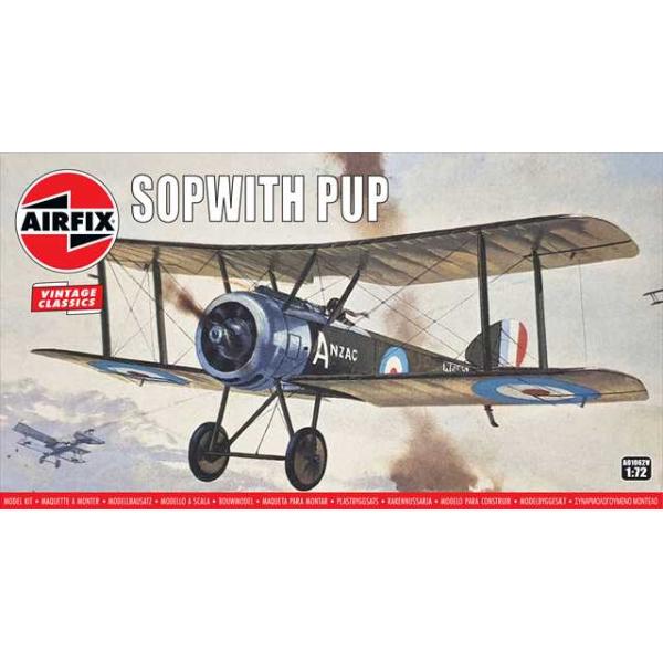 ソッピース・パップ（Sopwith Pup）は、第一次世界大戦で活躍したイギリスの単座複葉戦闘機で、軽快な操縦性と空母運用の先駆けとなった機体です。イギリス陸軍航空隊（RFC）や海軍航空隊（RNAS）に配備され、西部戦線（ソンムなど）で活躍...