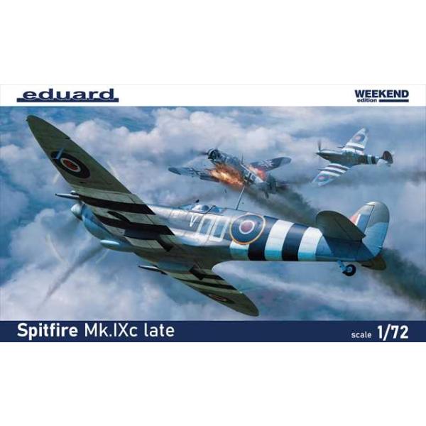 【発売日：2024年05月15日】エデュアルド 1/72 スピットファイア Mk.IXc 後期型　ウィークエンドエディション プラモデル ED74732024/5/15 入荷