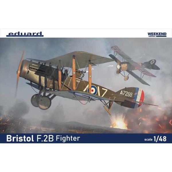 第一次大戦イギリスの傑作戦闘爆撃攻撃機です。ブリストル F.2 戦闘機はイギリスのブリストル飛行機会社が製作し、第一次世界大戦でイギリス陸軍航空隊が使用した複葉・複座の戦闘機・偵察機。「ブリストル ファイター」という呼称で呼ばれることが多い...