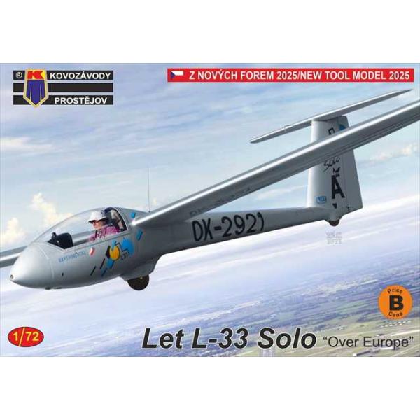 Let L-33 Soloは、1992年に初飛行し2012年まで生産されていました、チェコ共和国製のグライダーです。L-33は、複座練習機で単独飛行が許された練習生のシングルシート「ナチュラルステップ」として開発されました。 L-33は、片...