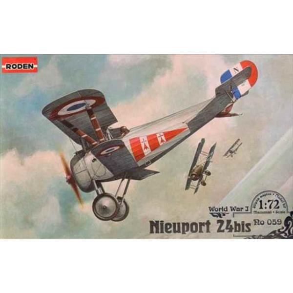 大成功のニューポール17型の発展型として開発された機体です。一葉半の主翼形式を受け継ぎながら各種空力を改善しました。しかし、新設計の尾部に問題が発生したため17と同じ尾部を装着したものが24bisと称され生産されされました。軽快な運動性でフ...
