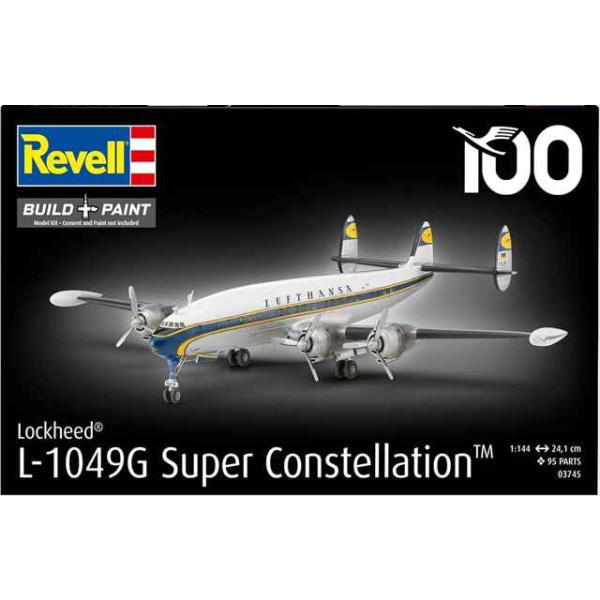 スケール … 1:144品番 ……… 03745コード …… 4009803037455本体価格 … 5400円（税込価格：5940円）ルフトハンザ航空100周年を記念して、1955年から活躍のスーパーコンステレーションを再現！