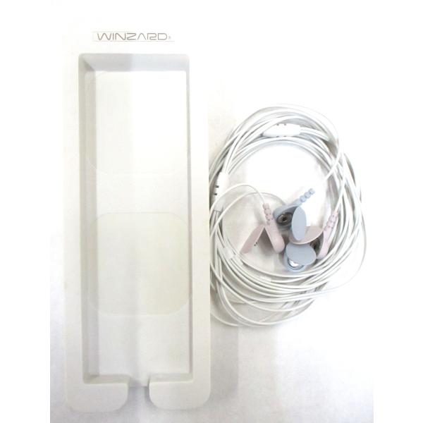 アドバンス低周波治療器の大ヒット商品である干渉波治療器ウインザードの純正補修部品・電極４Ｐコード+収納リール付セットです。(開封品)本品はウィンザード専用コードです。他機種には使えません。購入後の返品キャンセルは不可ご注意下さい。