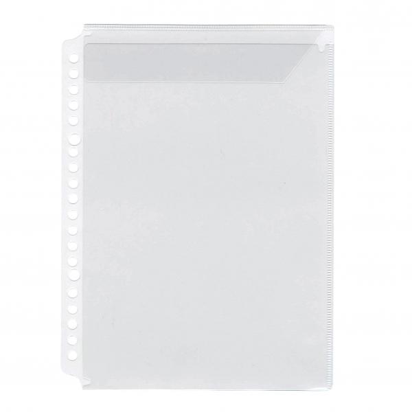 バインダーにセットしてリーフや資料を保管できるホルダーです。上部が開いて書類が出し入れしやすいふた付きホルダーで、書類が抜け落ちるのを防ぎます。2穴タイプのファイルにもご使用になれます。・入り枚数：1枚: 300000005332: 200...