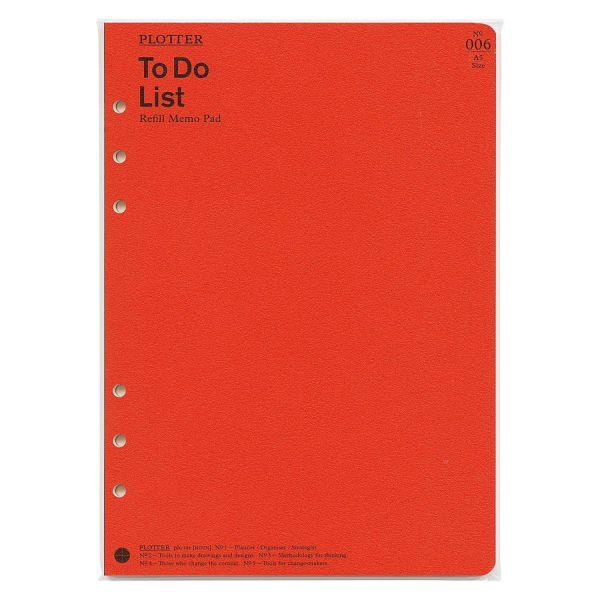 デザインフィル社のブランド「PLOTTER/プロッター」。PLOTTER（計画する人、主催する人、構想する人）達が、最高のアイデアや発想をカタチにする為の、有用なクリエイティブツールとして生み出されました。その内のリフィルメモパッドは、バイ...