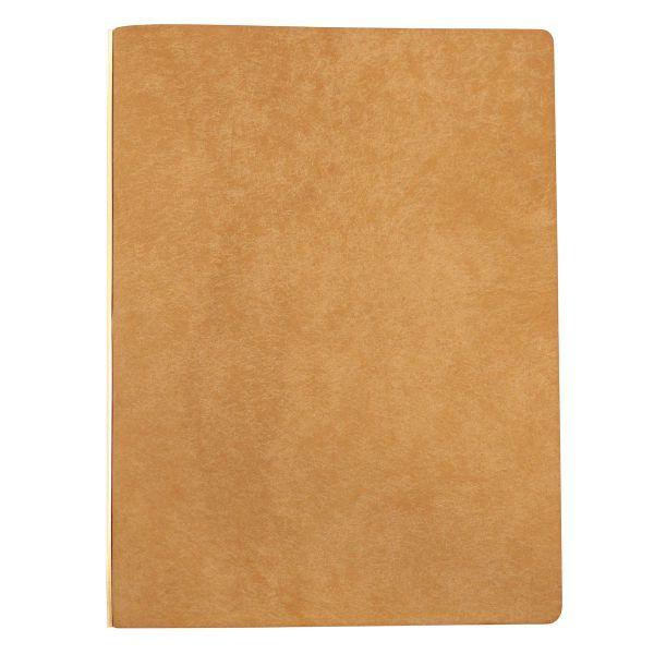 デザインフィル社のブランド「PLOTTER/プロッター」のリングレザーバインダー。造りはオリジナルバックプレートとリングで、直接一枚革を挟み込んでいます。その為一般的なシステム手帳より軽くて薄く、表紙が180°以上開くので、ストレスフリーで...