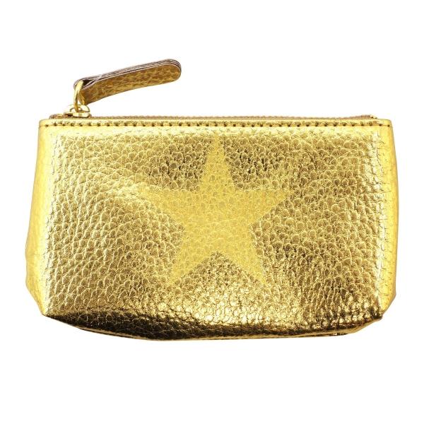 「SILVER＆GOLD」シリーズのミニポーチ。コンパクトサイズなので、メイクポーチとして利用したり、ポイントカードやイヤホンを入れたりと、様々な用途に使えます。SILVER＆GOLDシリーズならではの個性を発揮できる色使いとシンプルな仕様...