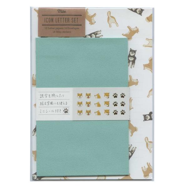 小さなモチーフがほっこり可愛いシリーズ「Mite / ミーテ」のレターセット。書き間違いを隠したり、絵文字のように文中に貼って使える罫線サイズの訂正シール付きレターセットです。『Mite / ミーテ』は イタリア語で「暖かい」「温厚」の意味...