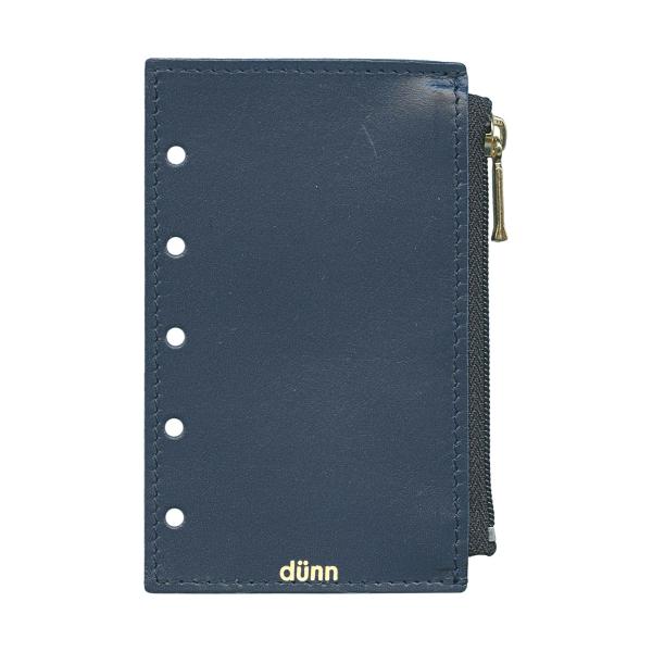 ミニ5サイズのシステム手帳用アクセサリーシリーズのジッパー付ポーチです。手帳を財布として使う方にぴったり。 ポーチ内にはクレジットカードも収納可能です。dunnで使用している革は約05mmと極薄に漉かれています。革の表面である銀面を残すこと...