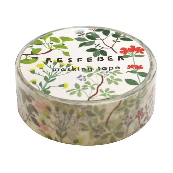 RESFEBER（レースフェーベル）とは「旅に出る前に期待で胸がドキドキすること」という意味で、スウェーデン独特の言葉。RESFEBERシリーズのマスキングテープは、一番使いやすい15mm幅×7m巻です。※RESFEBERシリーズは、スウェ...