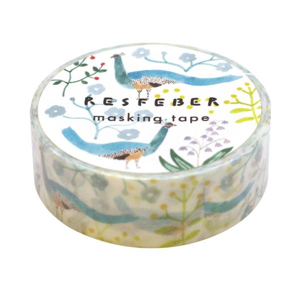 RESFEBER（レースフェーベル）とは「旅に出る前に期待で胸がドキドキすること」という意味で、スウェーデン独特の言葉。RESFEBERシリーズのマスキングテープは、一番使いやすい15mm幅×7m巻です。※RESFEBERシリーズは、スウェ...
