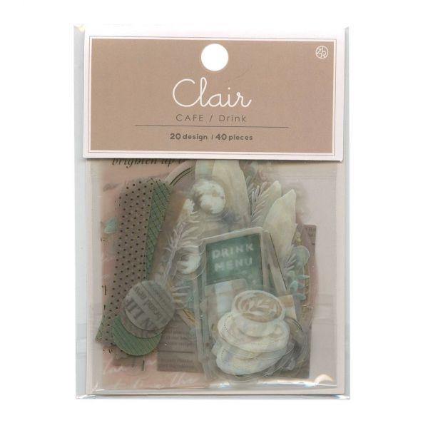 大人気の透明素材のフレークシールでかわいいデザインのシールが40枚入り。花のモチーフを中心にスイーツ、ステーショナリーなどのモチーフごとの様々なサイズのシールが入っています。クリア素材で重ねて花束にしてもかわいいです。いろいろなモチーフを組...