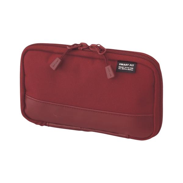 アクティブに活動するすべての人たちのバッグ＆ポーチ。水や汚れに強い、はっ水加工生地を採用。携帯に便利なコンパクト設計で、内部に4つの仕切りポケット付き。サイズ：縦９０×横１６５×厚２０ｍｍ材質：ポリエステル（撥水加工生地使用）仕切り数：４?: