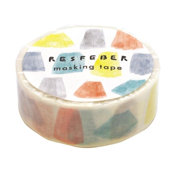 RESFEBER（レースフェーベル）とは「旅に出る前に期待で胸がドキドキすること」という意味で、スウェーデン独特の言葉。RESFEBERシリーズのマスキングテープは、一番使いやすい15mm幅×7m巻です。※RESFEBERシリーズは、スウェ...