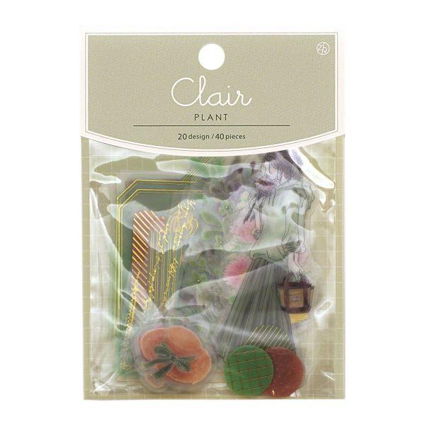 手帳やノートに貼ってつかう、デコレーションシール。淡い色合いのフレークシールタイプ。シールは透け感があり、優しい雰囲気になります。テーマごとの様々なサイズのシールが入っています。いろいろなモチーフを組み合わせてデコレーションを楽しんでくださ...