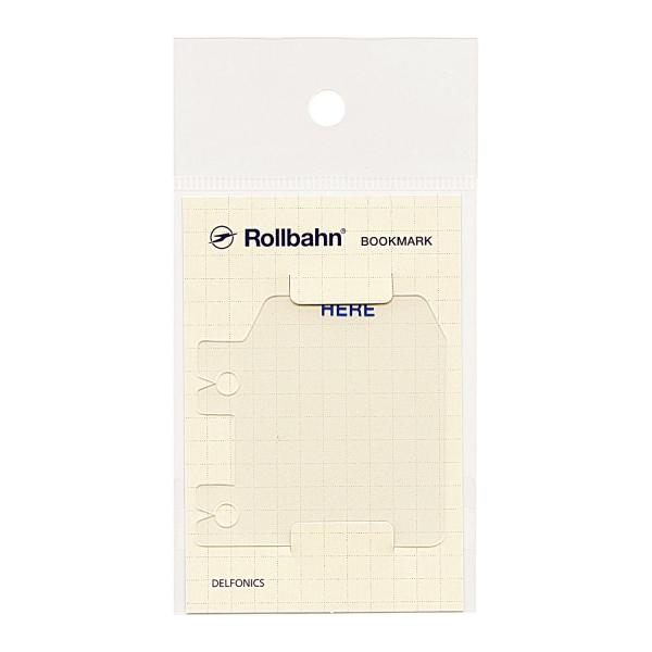 リングタイプのロルバーンポケット付メモと、ロルバーンダイアリー、ロルバーン フレキシブルに対応する専用ブックマークです。?本体の二か所の穴をリングタイプのロルバーンなどのリングに取り付けて使用します。着脱が簡単で、マークしたいページ位置は自...