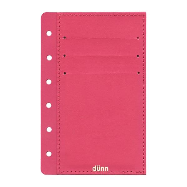 ミニ6サイズのシステム手帳用アクセサリーシリーズの両面に薄くコンパクトに収納できるカードケースです。名刺やショップカード、クレジットカードなど様々なサイズに対応しています。dunnで使用している革は約05mmと極薄に漉かれています。革の表面...
