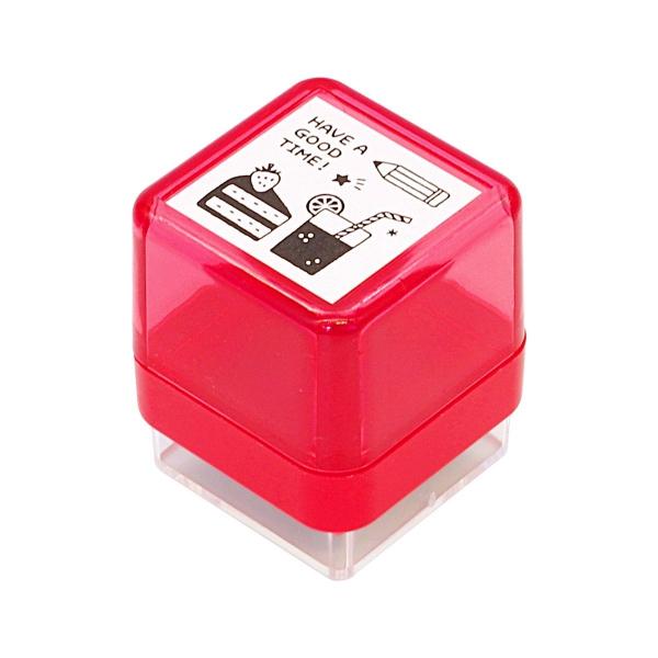 eric氏のイラストとコラボした、スタンプ台なしでポンポンおせる浸透印タイプのスタンプです。スケジュール帳やノートをかわいらしくデコレーションできるのはもちろん、手作りカードの作成や付せんにもおすすめです。細かい柄や文字もキレイに押すことが...