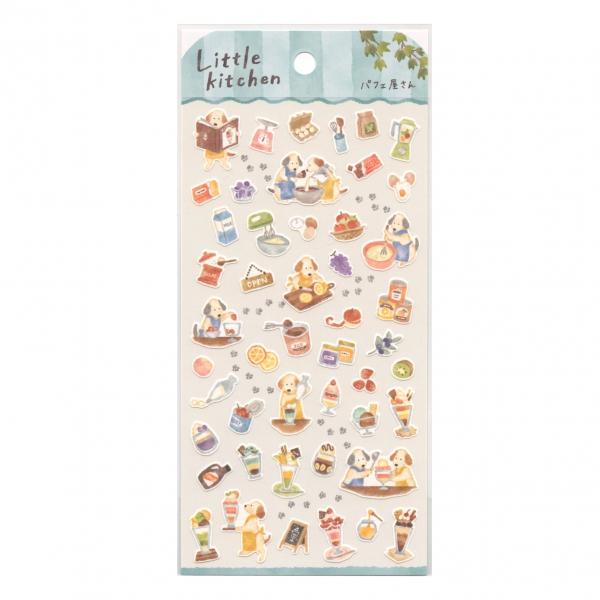 動物たちが働いている様子を描いた愛らしいシールです!?絵本を読んでいるようなストーリー性のある構成に仕上げられています。手帳やノートのデコレーションにも使いやすいサイズです。: 600000023150: 200000003995: