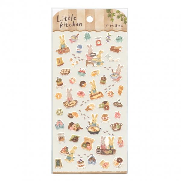 動物たちが働いている様子を描いた愛らしいシールです!?絵本を読んでいるようなストーリー性のある構成に仕上げられています。手帳やノートのデコレーションにも使いやすいサイズです。?※詳細画像に一部別イラストの商品を使用しております: 60000...