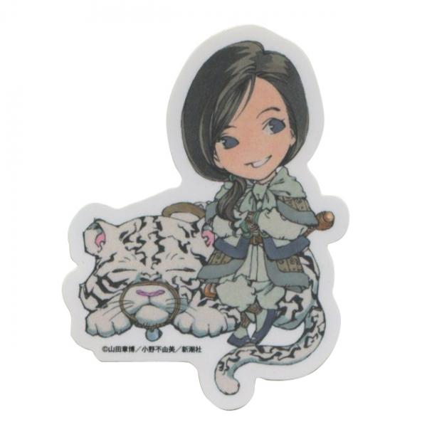 山田章博先生によるちびキャラのダイカットステッカーです。かわいいミニサイズのダイカットステッカーで、ノートに貼ったり、スマートフォンに貼ったり、クリアカバーやケースに挟んだりと、いつでも好きなキャラクターと一緒に過ごせます。サイズ:約55m...