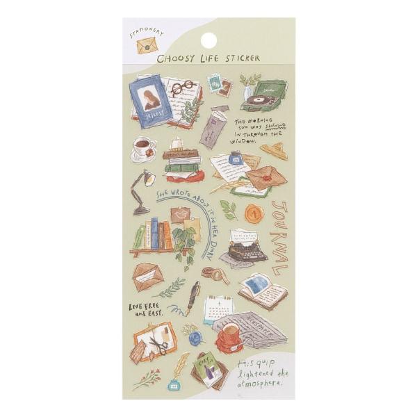 ボールペンで描いたようなタッチのイラストシールです。ラフな塗りや文字が特徴で手書き文字と相性抜群です。ダイアリーやノートのデコにおすすめのシールです。・素材:透明PET・マットニス: 600000023532: 200000004184: