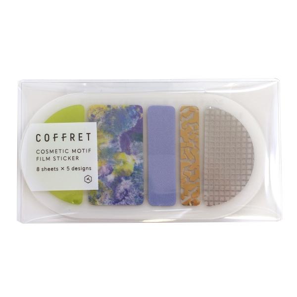 心を惹きつけるニュアンスカラーと箔が輝くフィルムシールです。透明感のある素材が美しく光を反射させ印象的なデコレーションツールになります。日々のメイクを楽しむようにシールで自由な彩りを楽しんで下さい。内容:8枚×5柄計40枚: 6000000...