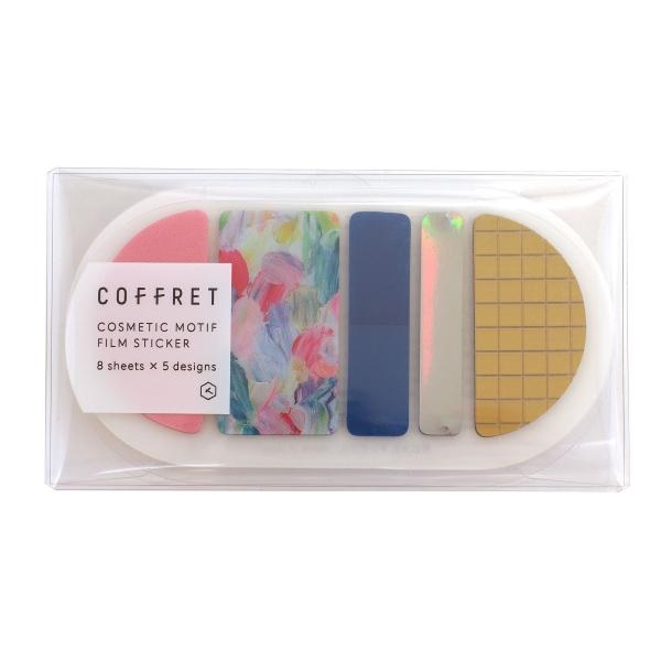 心を惹きつけるニュアンスカラーと箔が輝くフィルムシールです。透明感のある素材が美しく光を反射させ印象的なデコレーションツールになります。日々のメイクを楽しむようにシールで自由な彩りを楽しんで下さい。内容:8枚×5柄計40枚: 6000000...