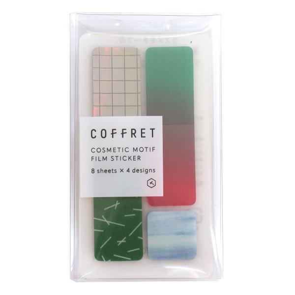 心を惹きつけるニュアンスカラーと箔が輝くフィルムシールです。透明感のある素材が美しく光を反射させ印象的なデコレーションツールになります。日々のメイクを楽しむようにシールで自由な彩りを楽しんで下さい。内容:8枚×4柄計32枚: 6000000...
