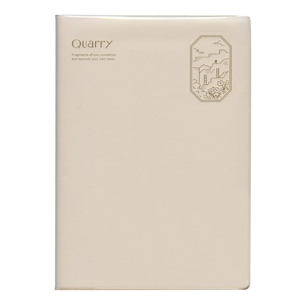 180度フラットに開く糸がかり製本、なめらかな書き心地の上質紙にやわらかなベージュの5mm方眼ノートです。日付やタイトルを書くためのスペースとページをぐるりと囲むよりがあるので、自由に書いてもすっきり見えます。手帳のような使い心地がインプッ...